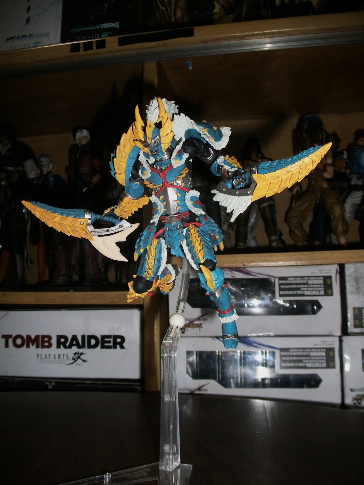 Angels and Summer: Revoltech Jinouga Blademaster - Monster Hunter
