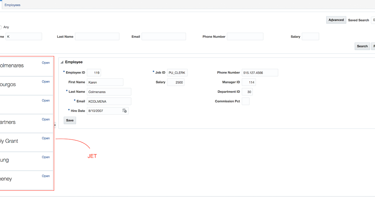 Andrej Baranovskij Blog: JET Composite Component in ADF Faces UI - Deep Integration