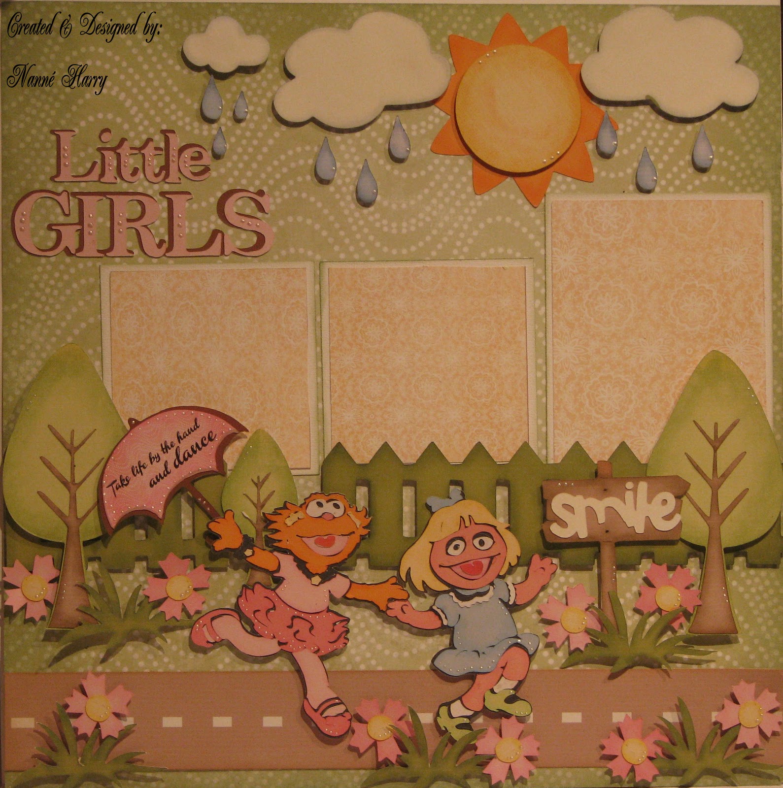 Nanne's Creations: Little Girls- DT project for Whimsical Wednesdays