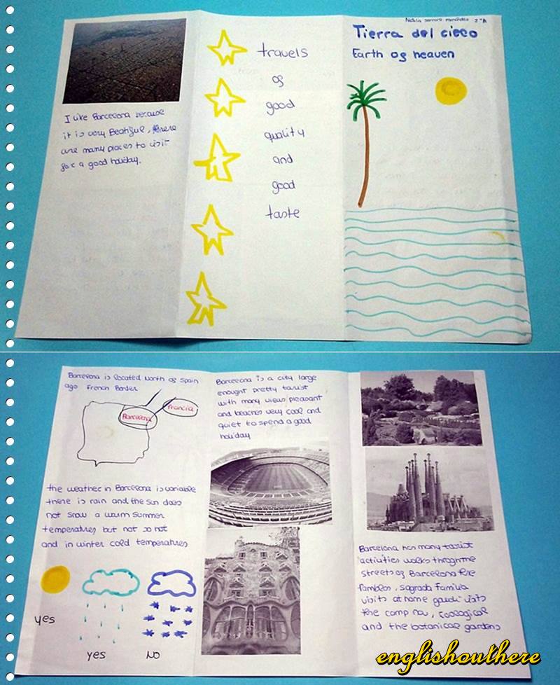 English Out Here: [2º A] Travel brochures by....2º A