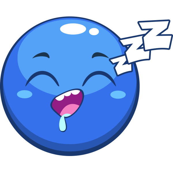 Snoring Smiley | Symbols & Emoticons