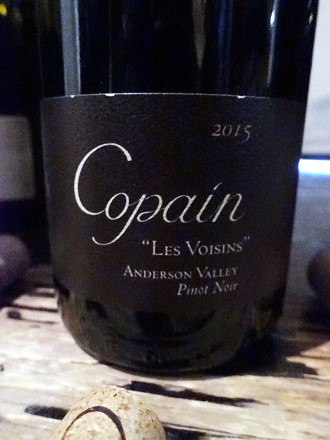 Copain Wines Tasting (California) 2019