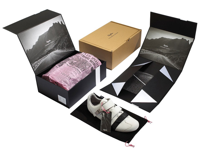Rapha's Grand Tour Shoes on Packaging of the World - Creative Package ...