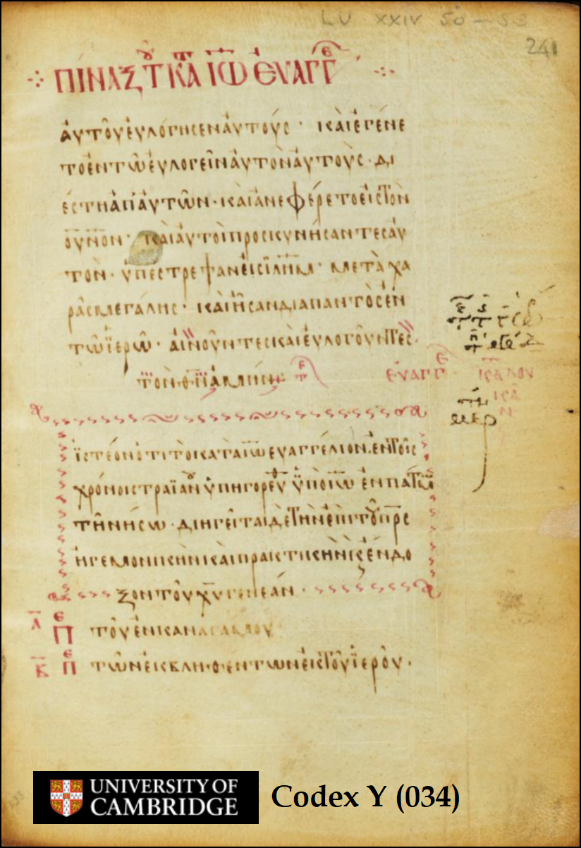 The Text of the Gospels: Conflations (Part 1)