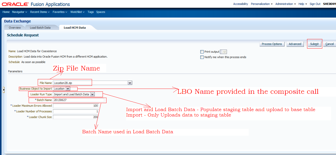 Fusion APPS Quick Start: Fusion Apps - File Based Loader Part - III