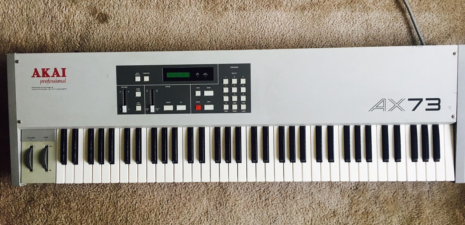 미디 작곡 80년대 전설의 신디사이저 돌아왔다. Martinic AX73 : 네이버 블로그