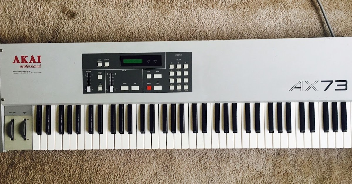 MATRIXSYNTH: Akai AX-73 Vintage 1986 Analog Synthesizer