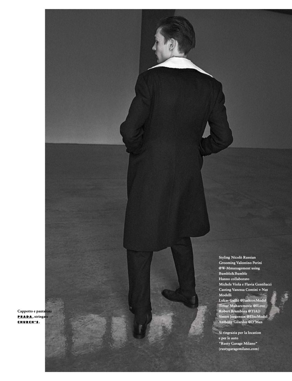 'At Speed': Editorial por Stefano Galuzzi para GQ Italia