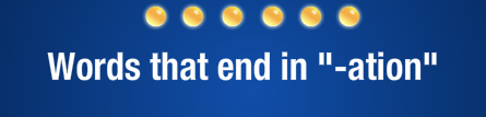Words That End In "-ation" | $100,000 Pyramid Answers