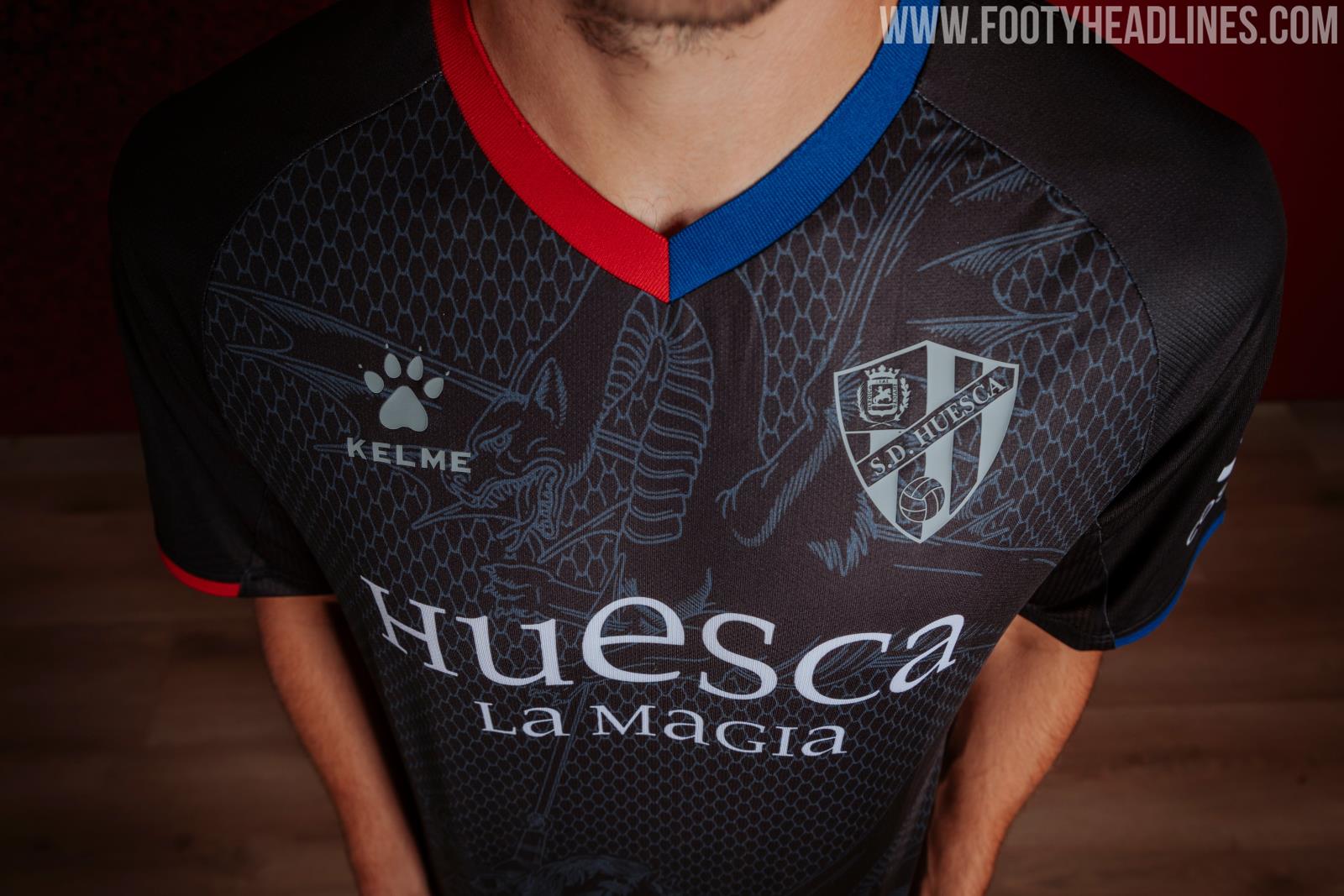 Huesca 19-20 Home, Away & Third Kits Released - Footy Headlines
