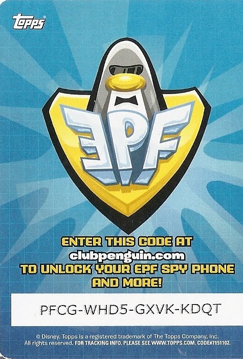 DICAS PARA JOGAR NO CLUB PENGUIN: Código das cartas da EPF