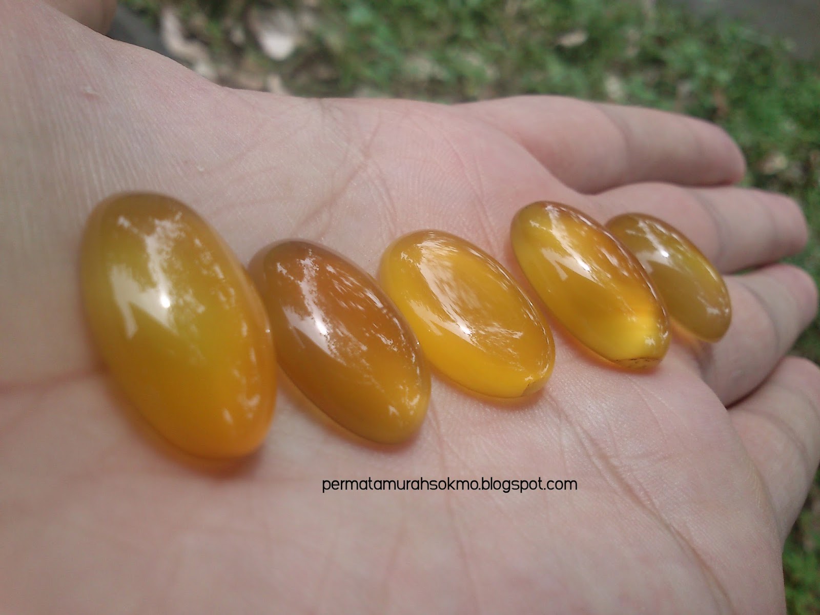 PERMATA MURAH SOKMO: PERMATA AKIK KUNING ASLI TEMBUS CAHAYA