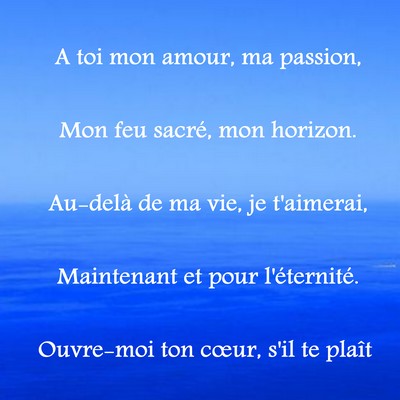 des petits poèmes d'amour ~ Poèmes et Textes d'amour