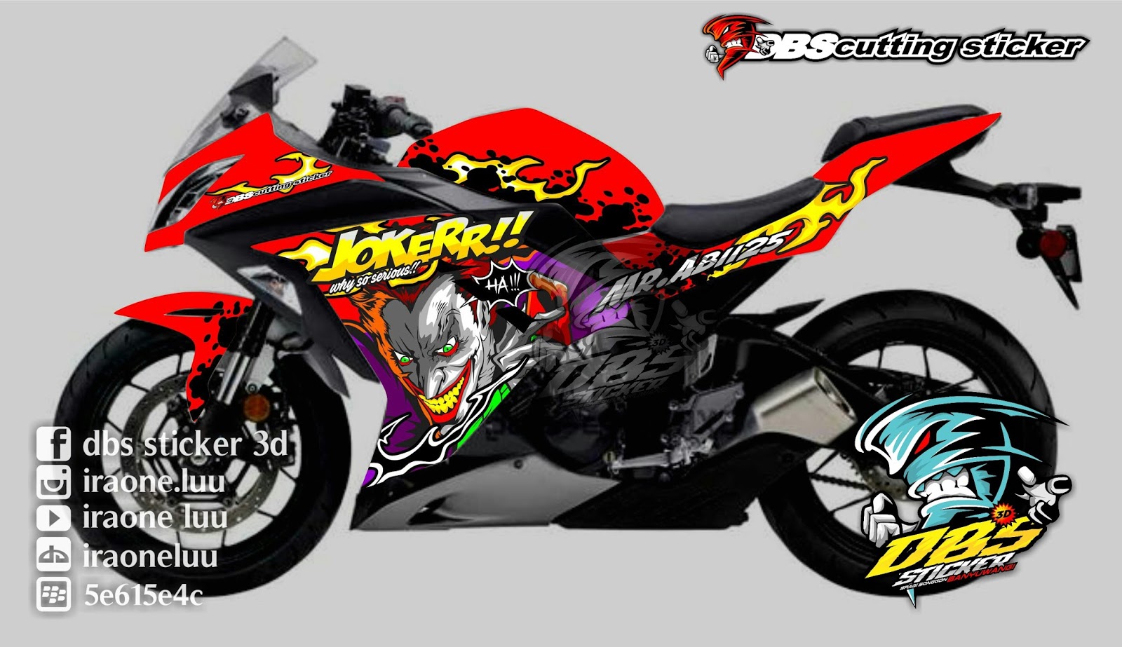 Foto Cutting Sticker Kawasaki Ninja Z250 | Modif Sticker