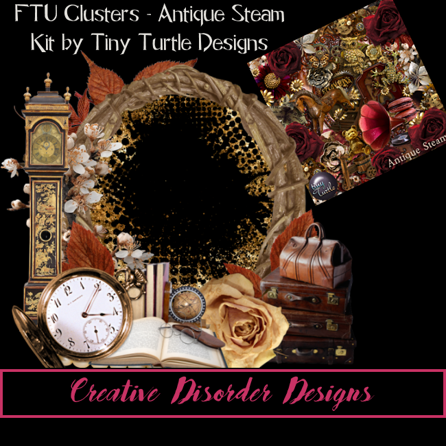 Creative Disorder Designs: 6 More FTU Cluster Frames