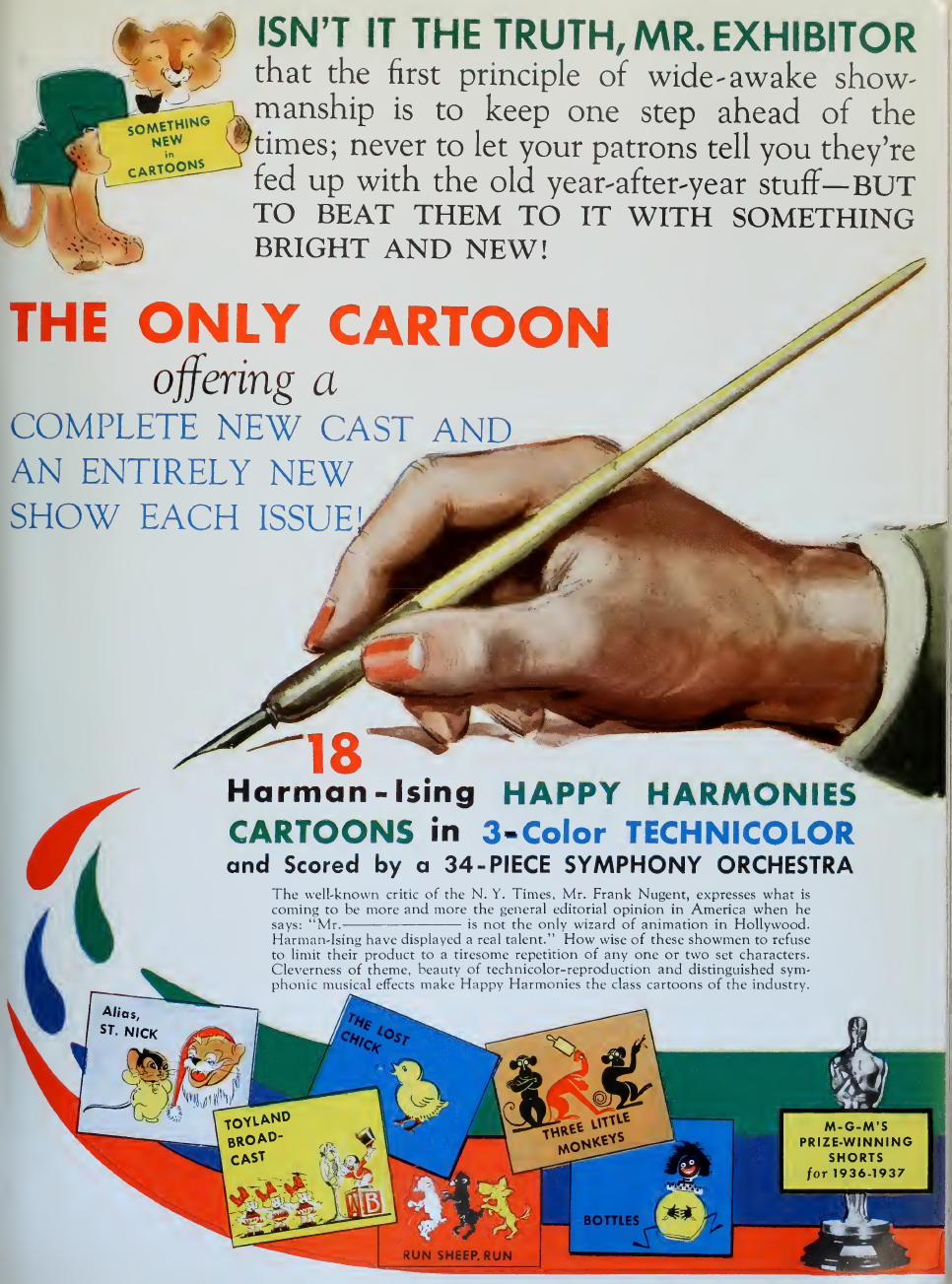 Tralfaz: Cartoon Ads, 1936