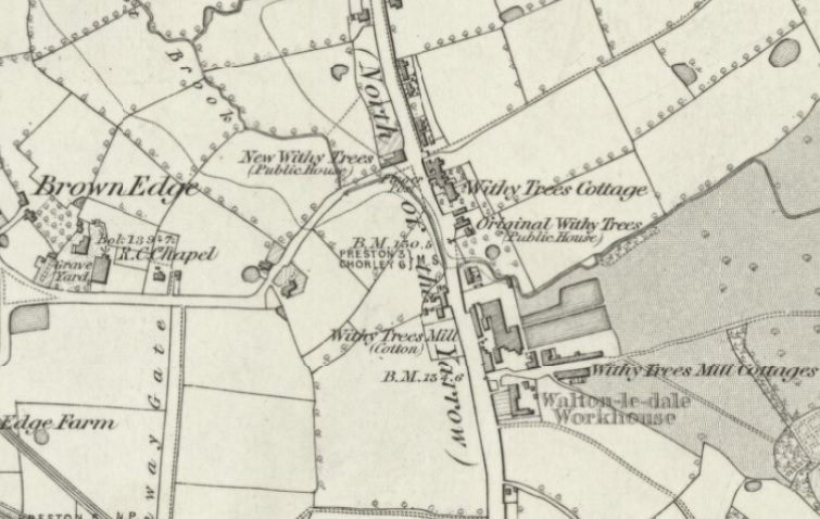 Chorley's Inns and Taverns: Bamber Bridge - Withy Trees Hotel