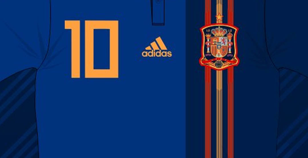 Adidas Spain 2018 World Cup Away Kit Concept by Matupeco + Real Away ...