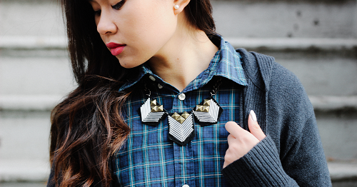 3 Long Bugle Bead Statement Necklace Tutorials / The Beading Gem