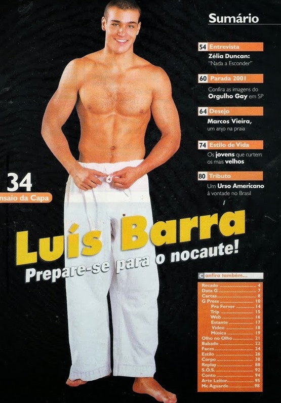 G MAGAZINE #046 Julho/2001 - Luis Barra - Arquivo G Magazine