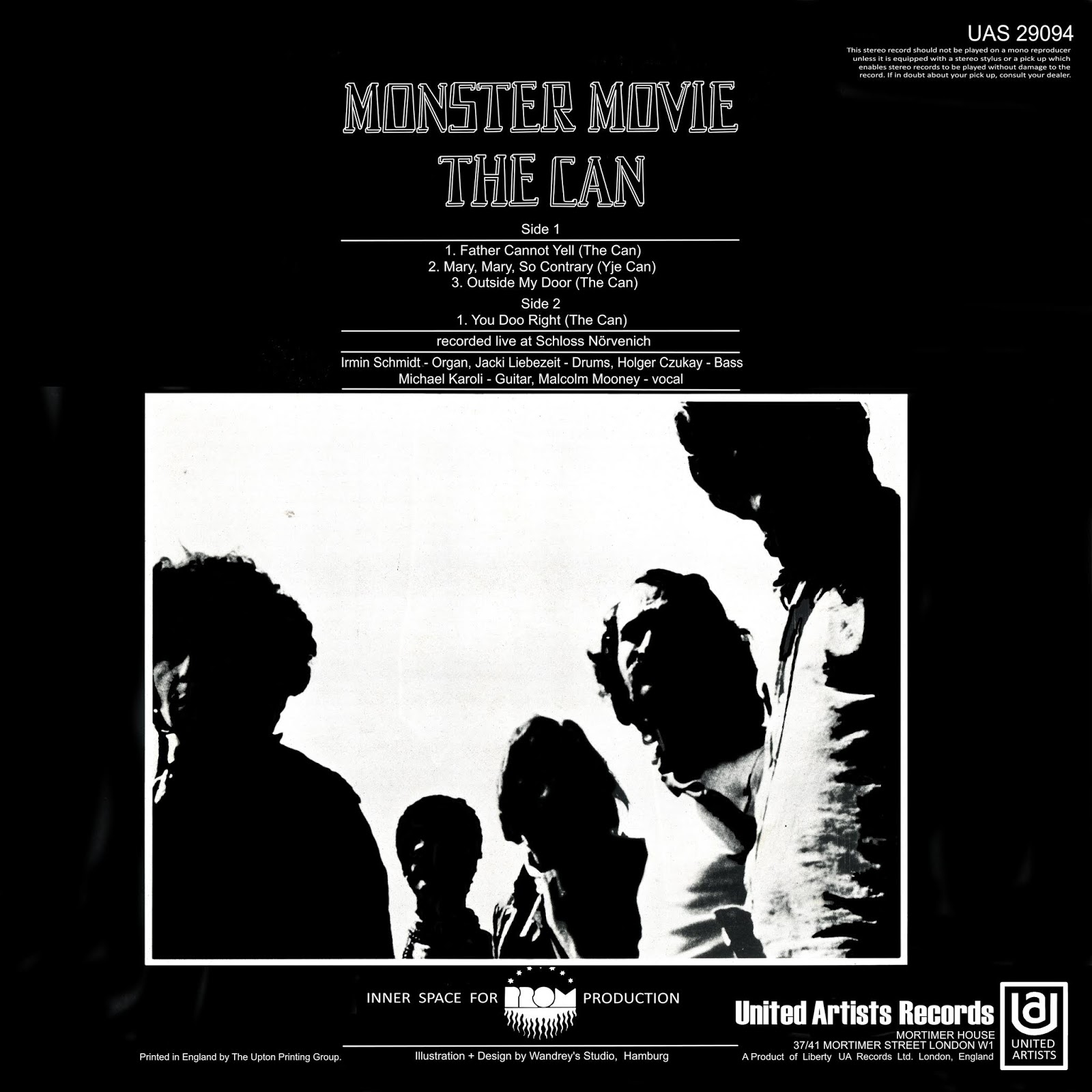 1969 Monster Movie - Can - Rockronología