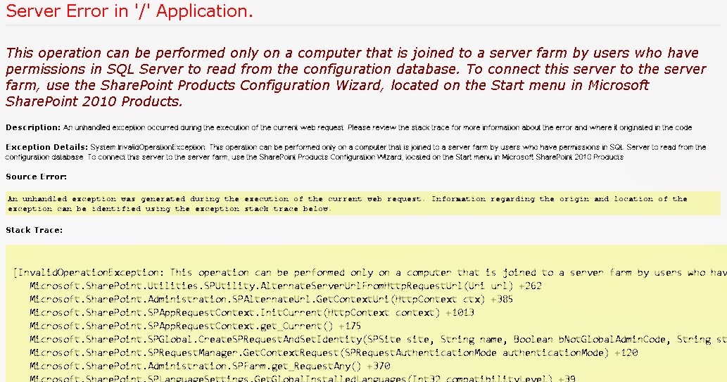 Server Error in’/’ Application | Anil Avula's Microsoft Technical ...