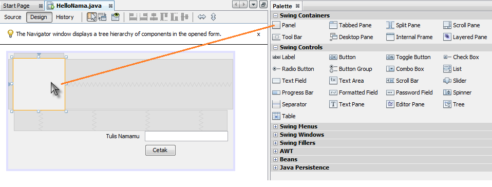 Memainkan Variabel Properties pada GUI
