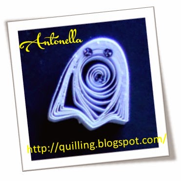 Quilling, Art and Expression: Free Quilled Ghost Pattern #tbt