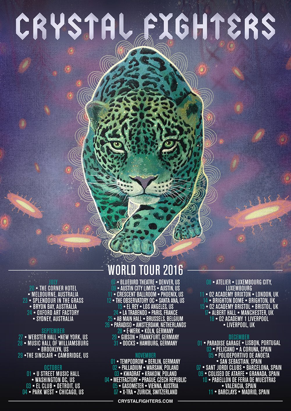 Crystal Fighters presentan su World Tour 2016 | J-musind