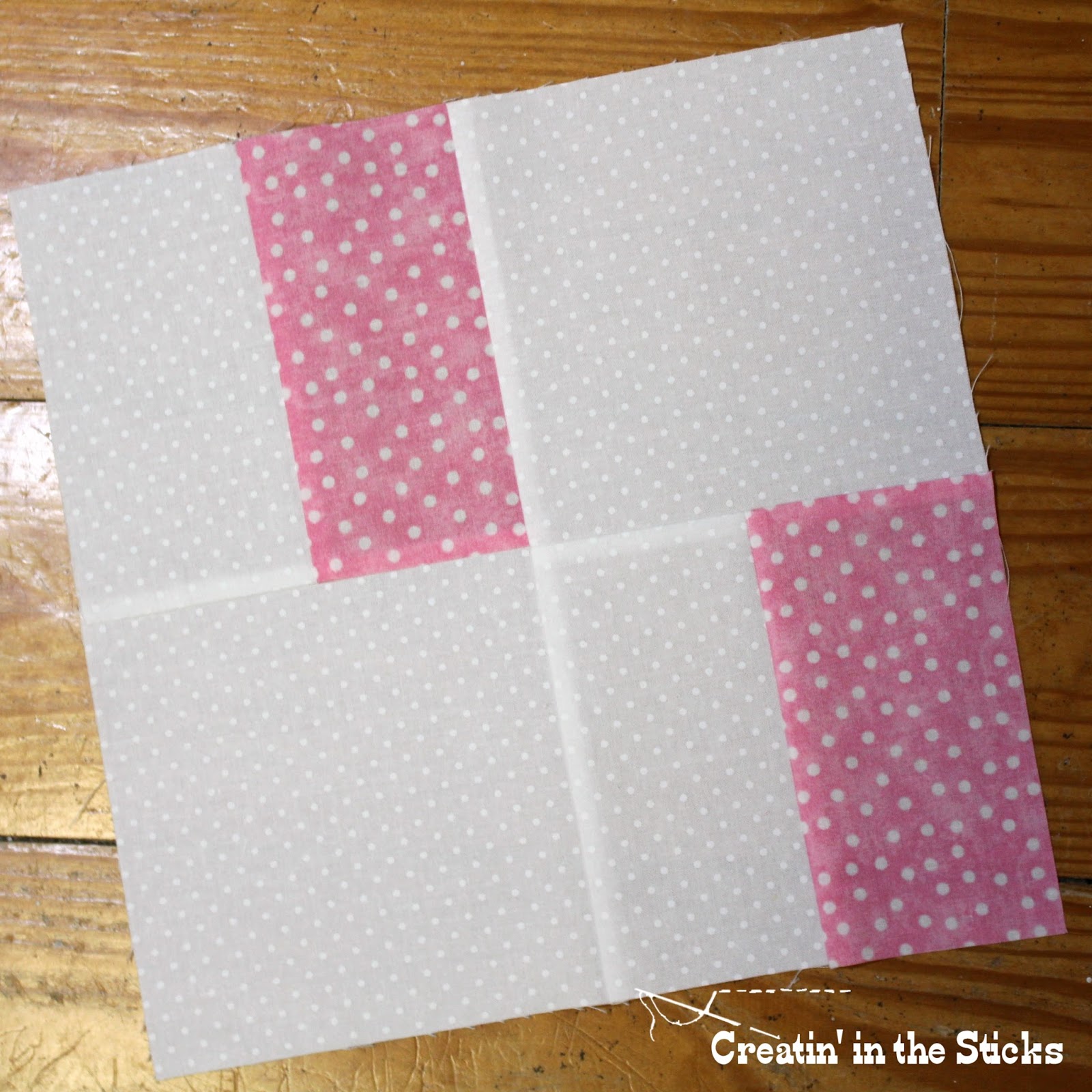 Creatin' in the Sticks: 30 Quilt Blocks in 30 Days - Block 9
