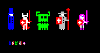 8-Bit City: Pixel Art: RPG Sprites 2