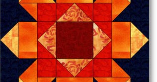 Patchwork Square Blog: Firewheel quilt block