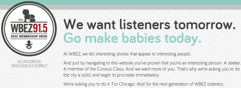 Media Confidential: Chicago Radio: WBEZ-FM To Ask Listeners To 'Go Make ...