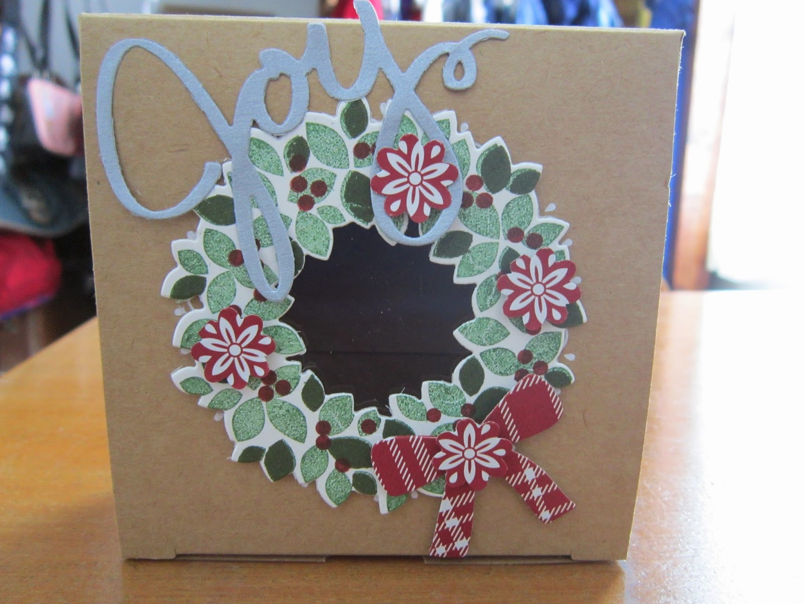 Krafting with Karen: Decorative Window Gift Boxes using Wondrous Wreath
