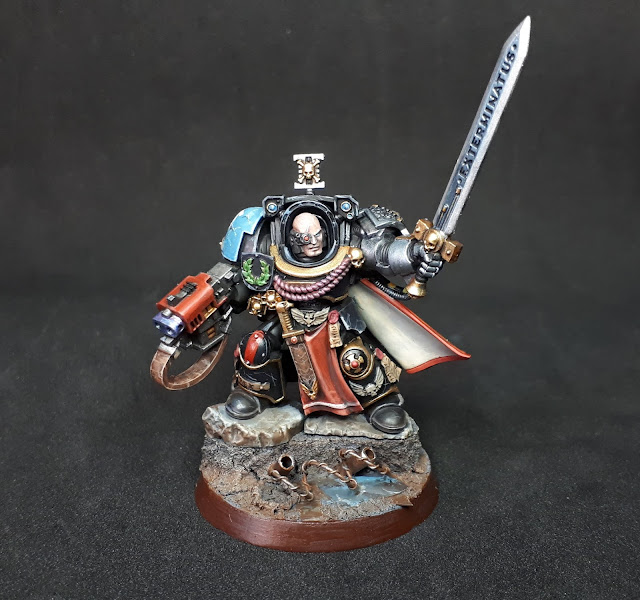 WarGameHobby: Deathwatch Captain in terminator armour