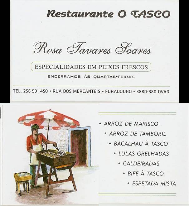 Viagens pelos sabores: Restaurante O Tasco
