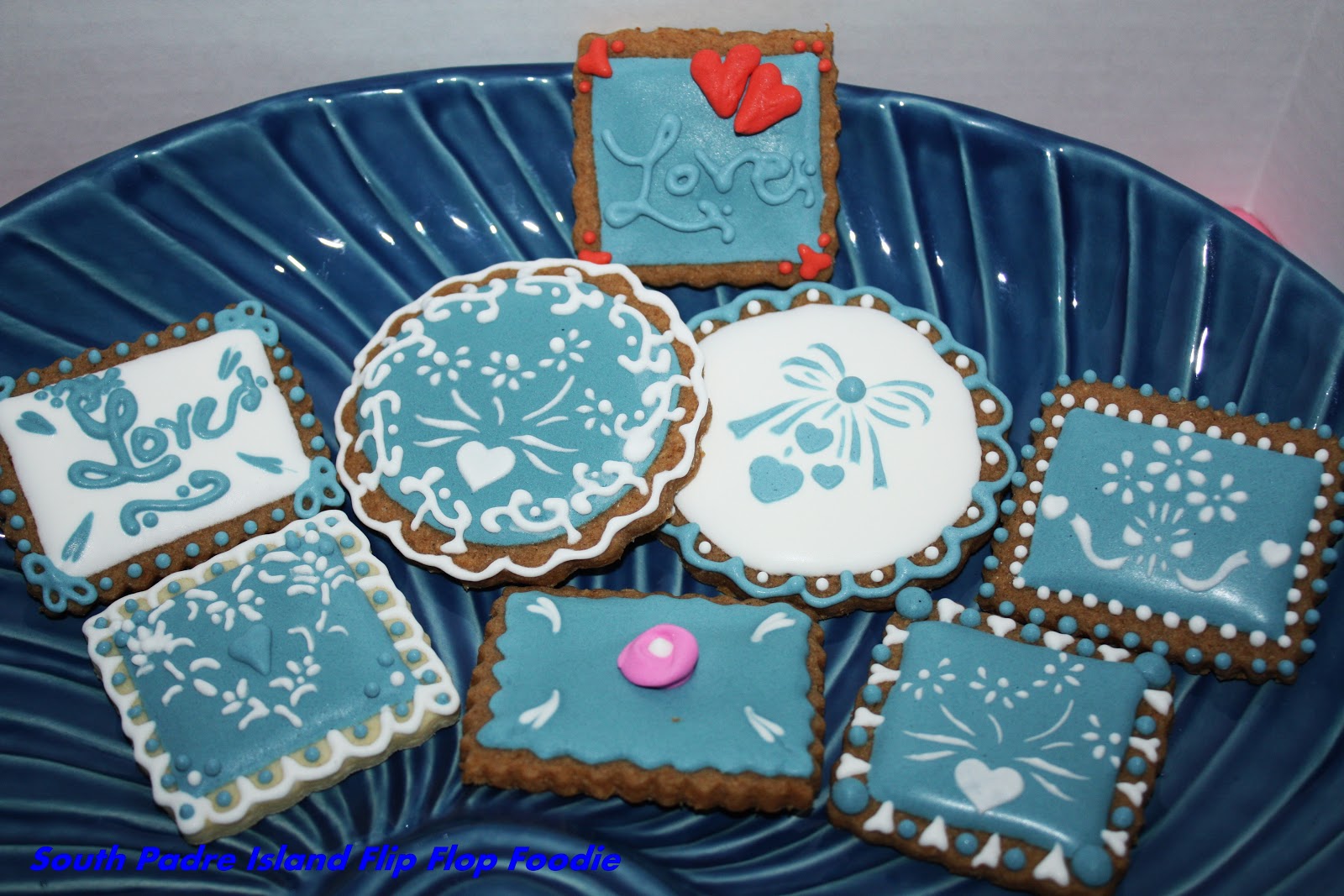 The South Padre Island Flip Flop Foodie: "Love" Cookies