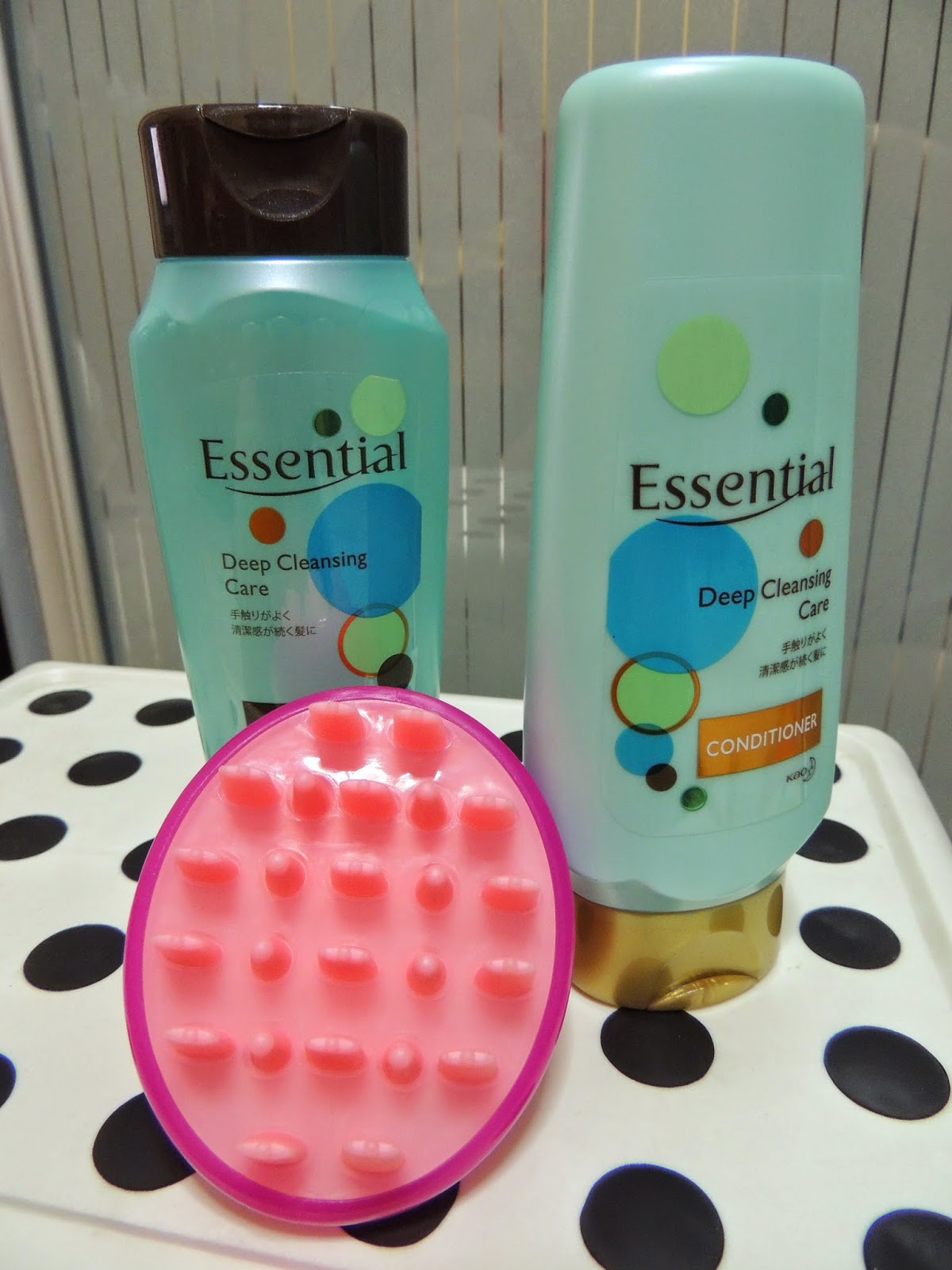 KAO Essential Deep Cleansing Care and Light Finish Volumizing with ...