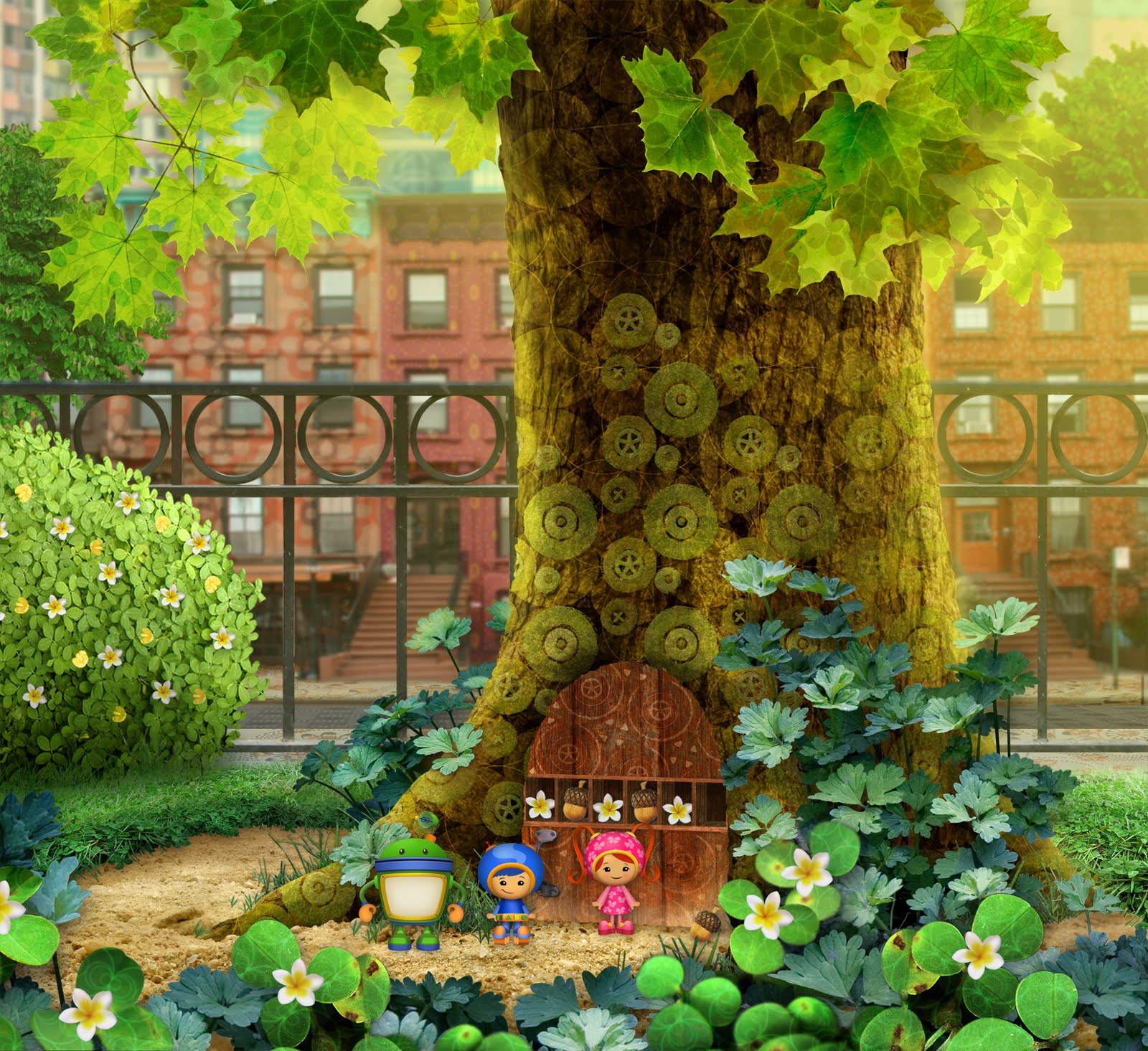 Team Umizoomi Background