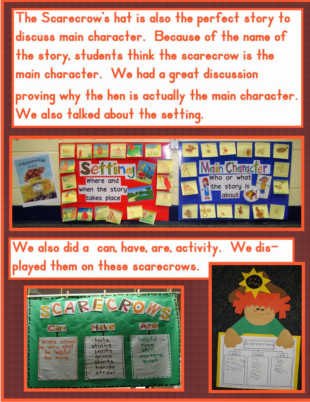 Golden Gang Kindergarten: Scarecrows