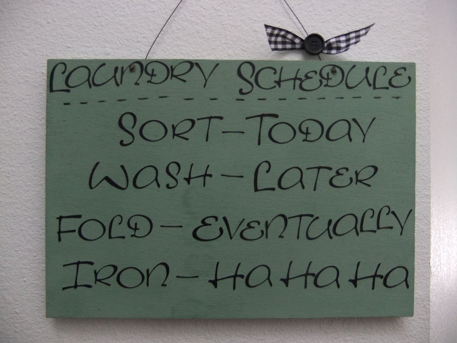 DeSigns by Wendy: Laundry Room Signs