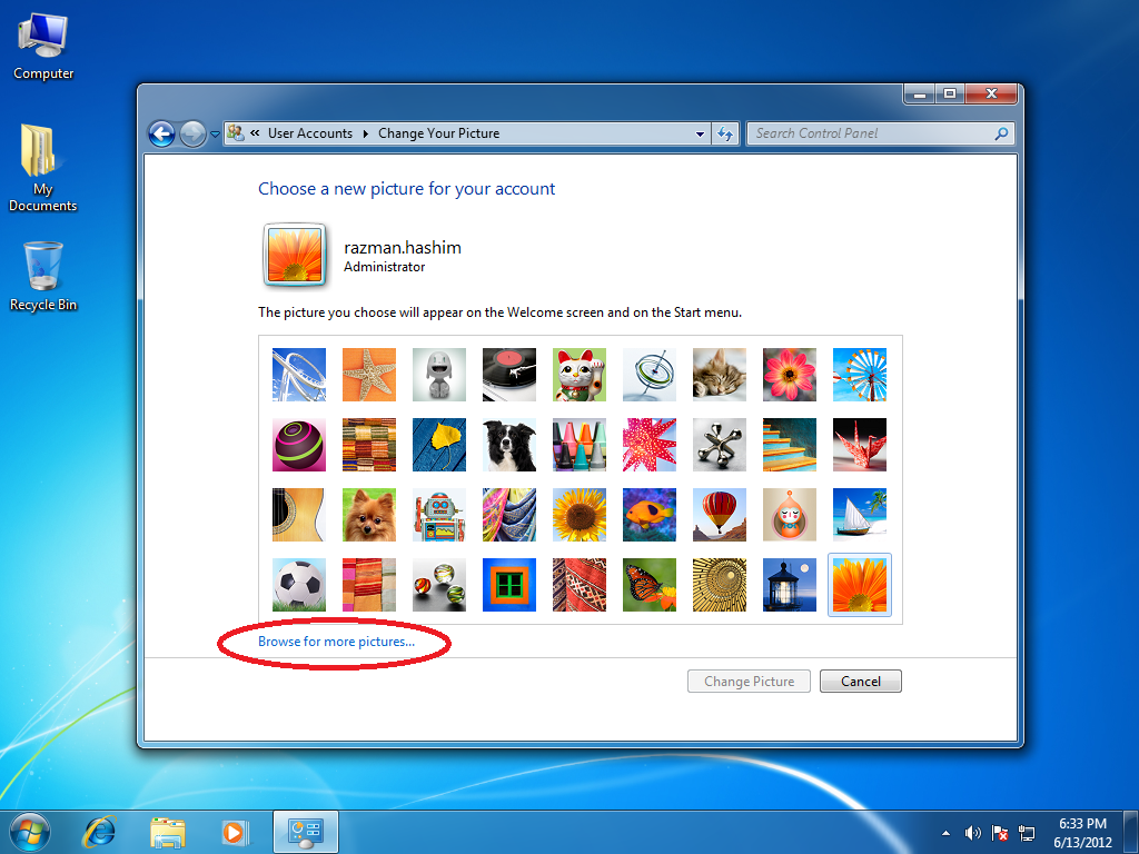 Windows 7 Lesson
