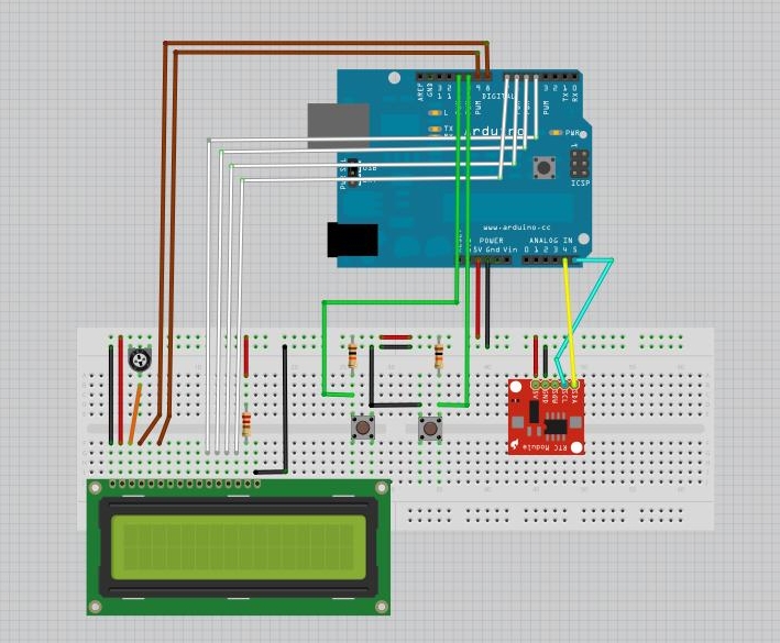 infotronikblog: Arduino: Reloj calendario con RTC DS1307 i2C infotronikblog: Arduino: Reloj calendario con RTC DS1307 i2C