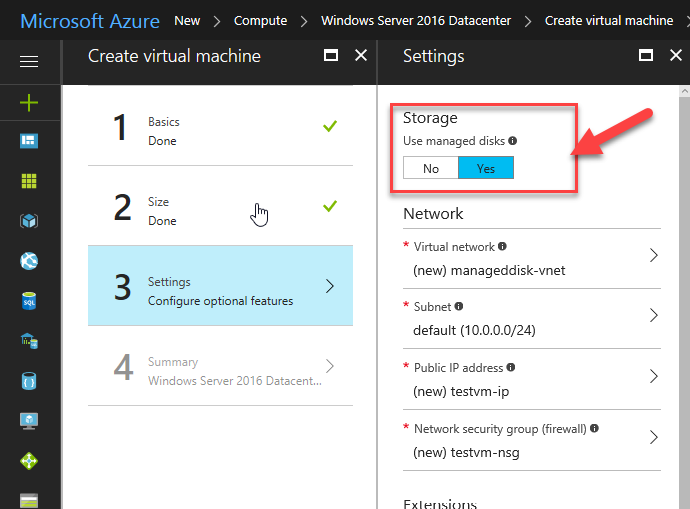 Lets talk about managed disks
