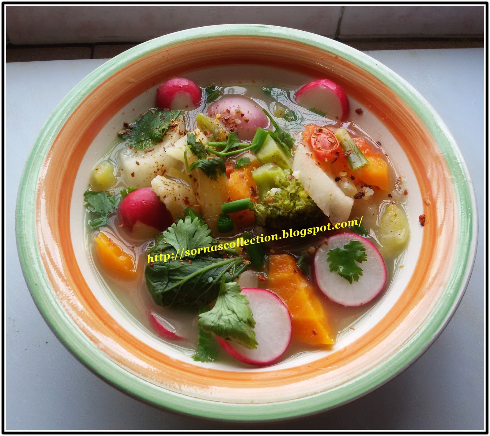 My Recipes: MIXED VEGETABLES SOUP