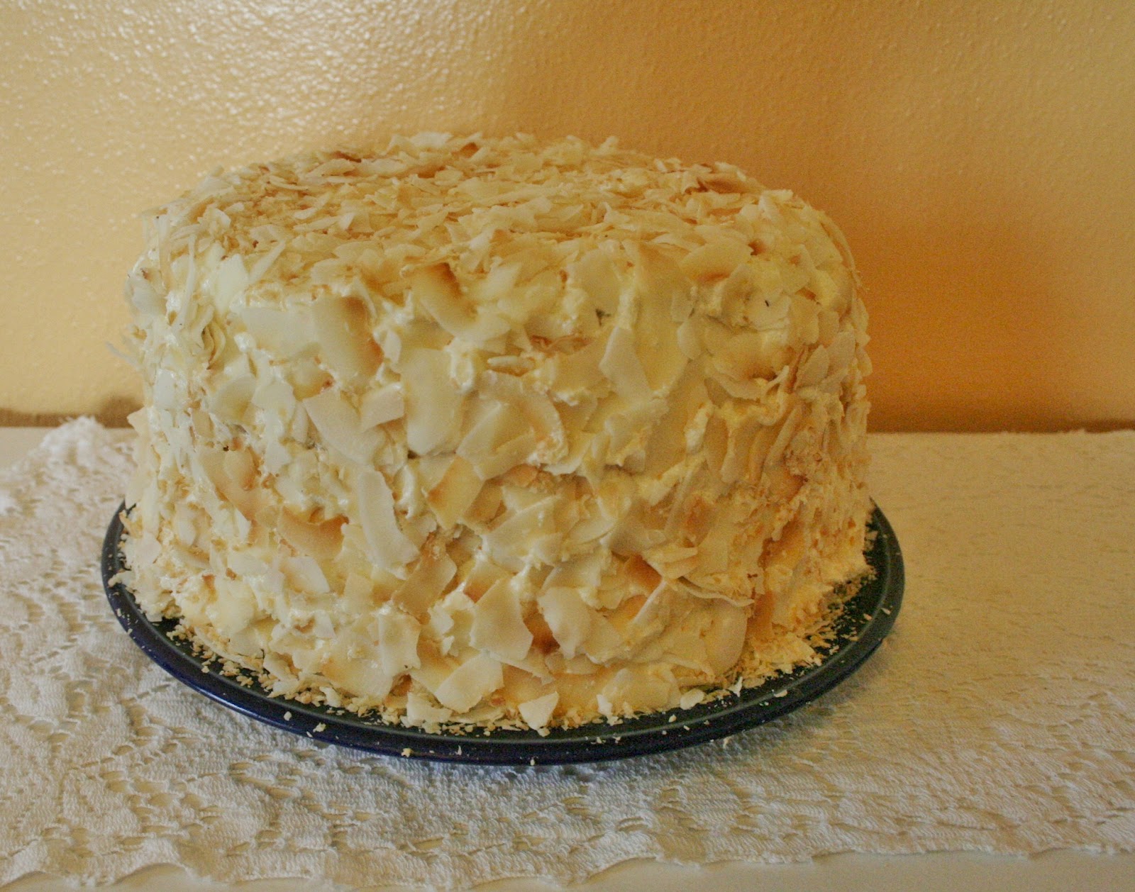 Breathe in and Bake: Coconut Southern Comfort Layer Cake