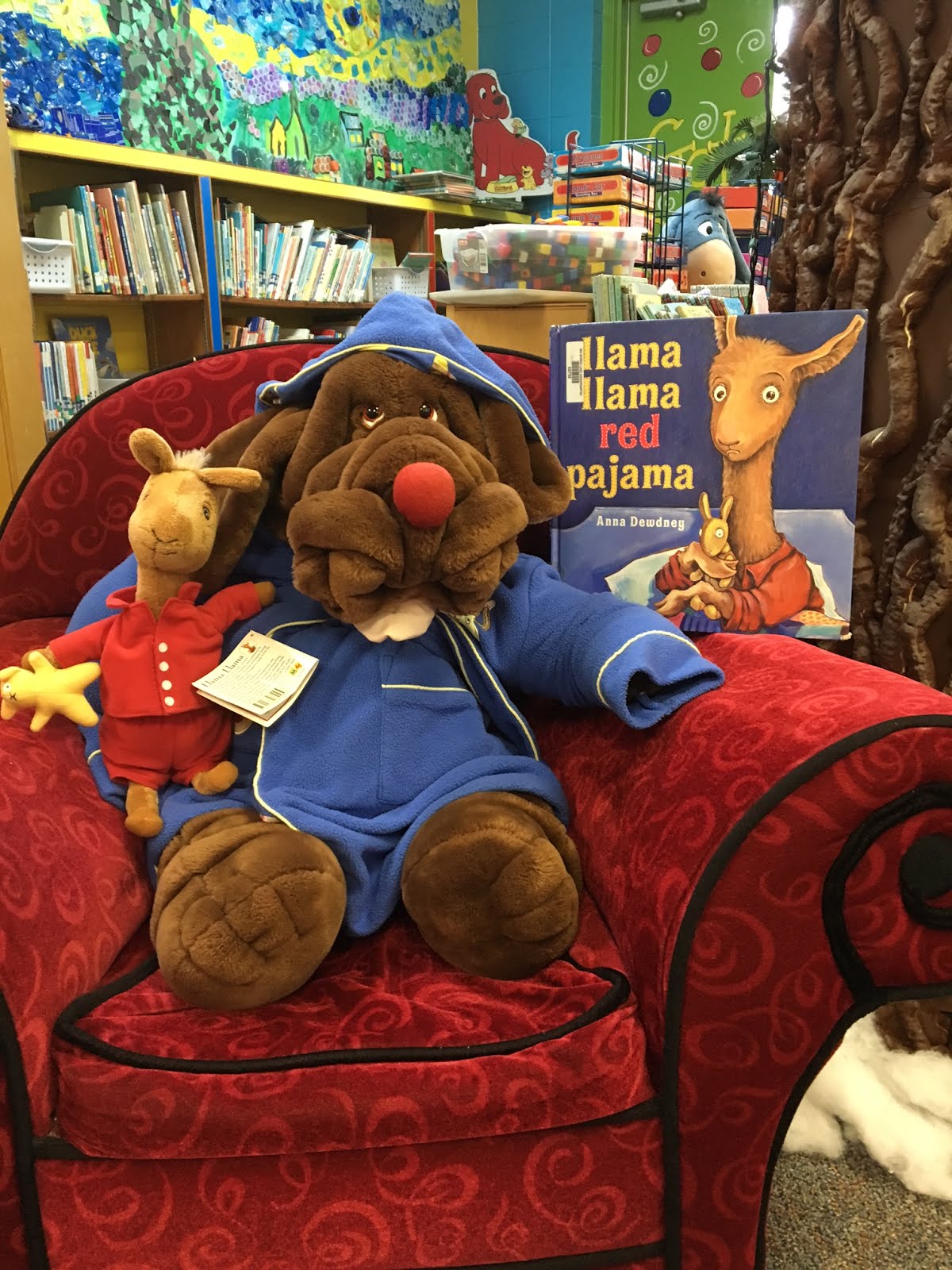 Big Spring Lake Kindergarten Library: Bedtime Stories and comfy pajamas