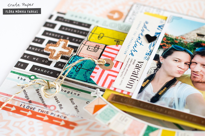 Crate Paper Here + There layout | Flóra Mónika Farkas