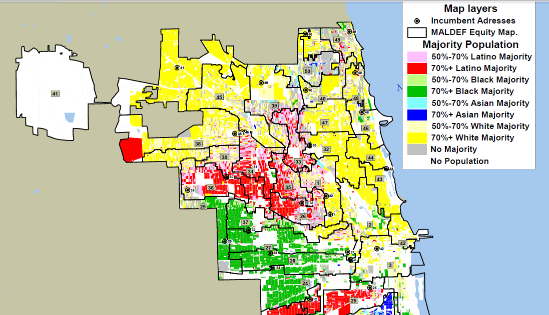 The Sixth Ward: MALDEF map another look...