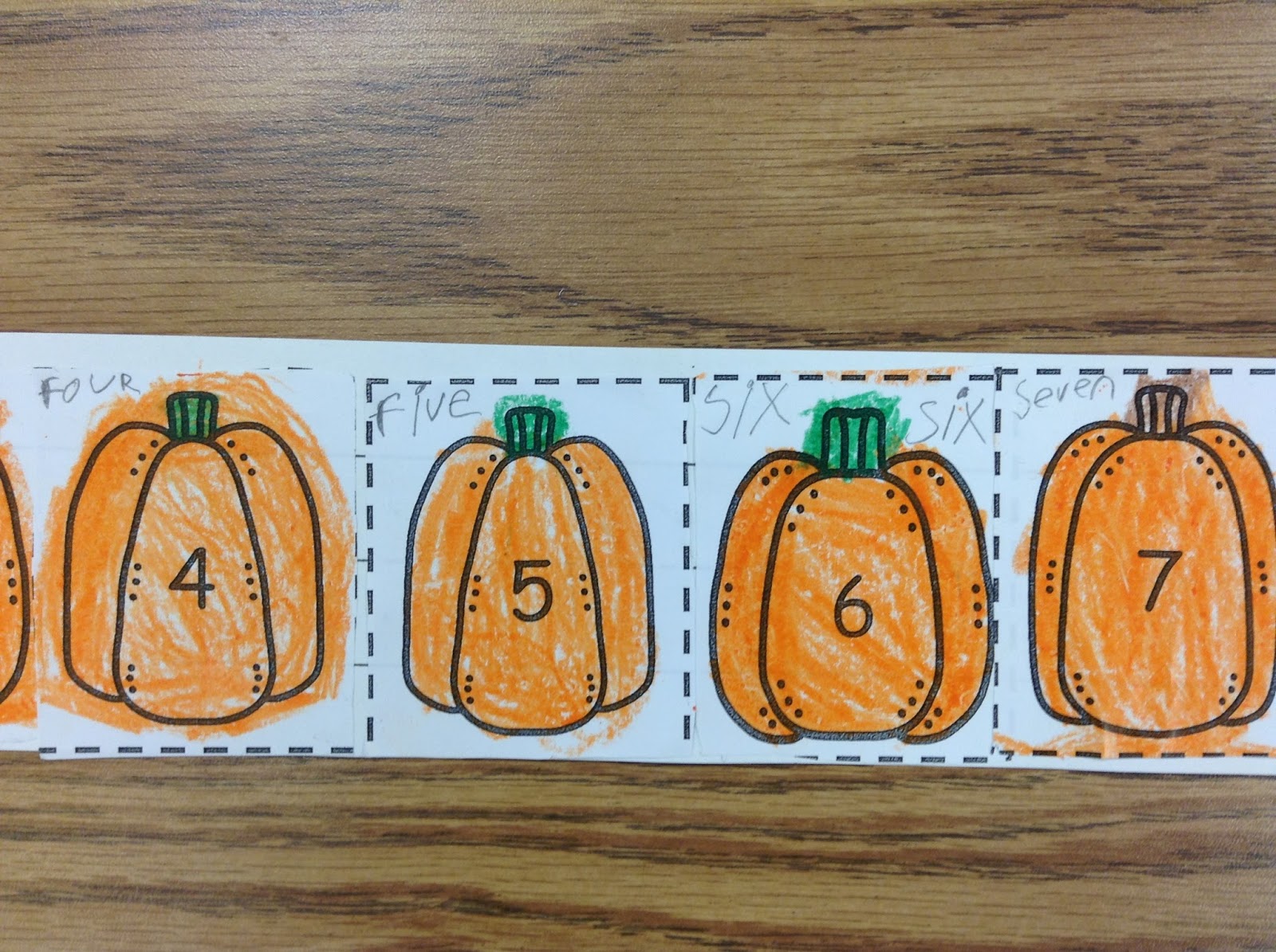 Dr. Clements' Kindergarten : Number Sequencing 0-20 and number words ...